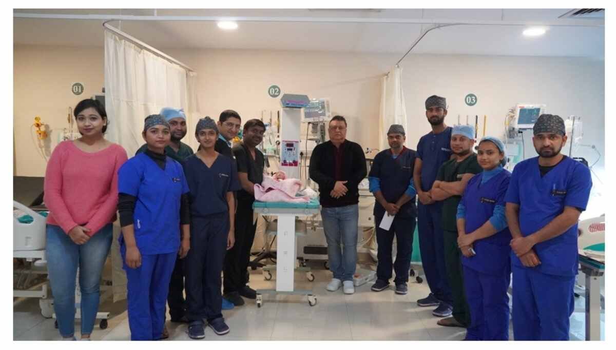Medical Marvel At Tender Palm Hospital: Newborn Receives Lifesaving ...