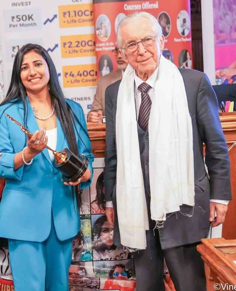 Dr. Sanya Sharma Honored With She Inspires Award In British Parliament ...